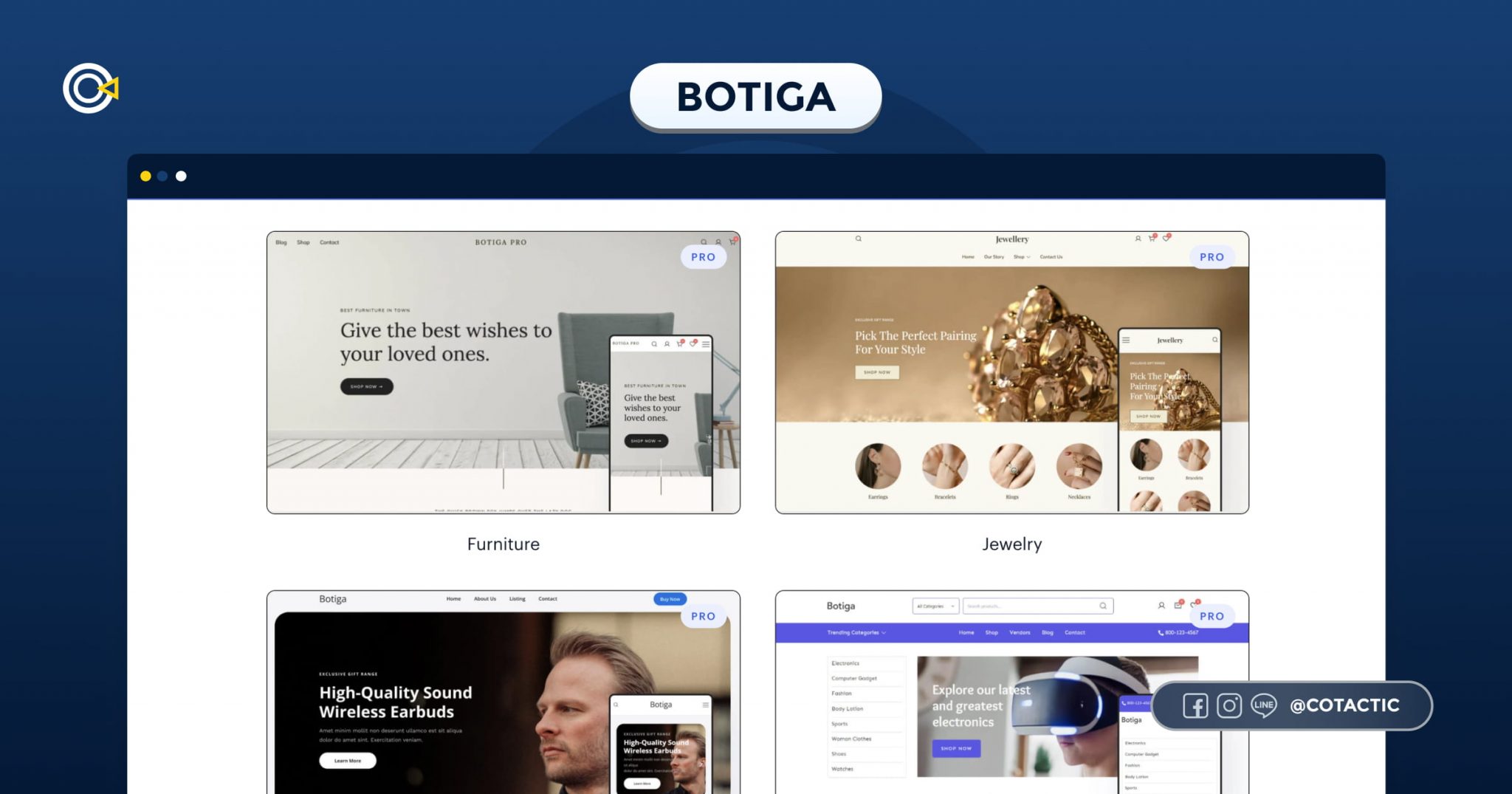 พาส่อง 20 WordPress Theme ที่นิยมใช้ทำเว็บไซต์ | Cotactic