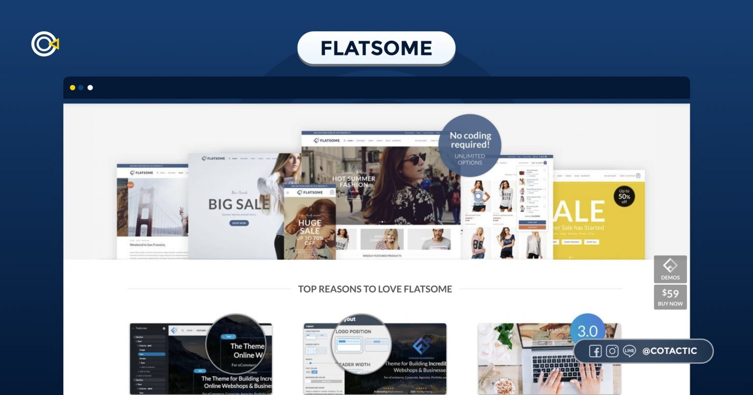 พาส่อง 20 WordPress Theme ที่นิยมใช้ทำเว็บไซต์ | Cotactic